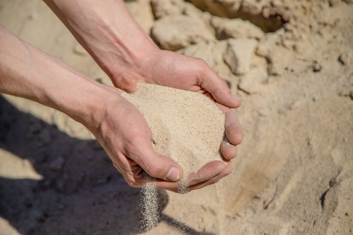 Sand for Landscaping - A&A Materials, Inc.